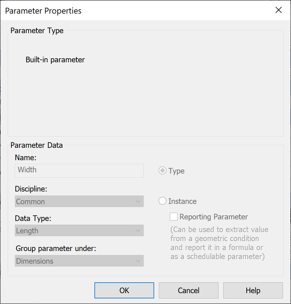 Understanding Custom Parameters in Revit