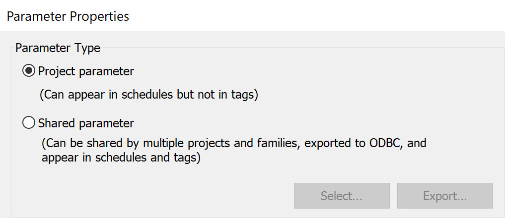 In the Parameter Data area, fill out the following information, as ...