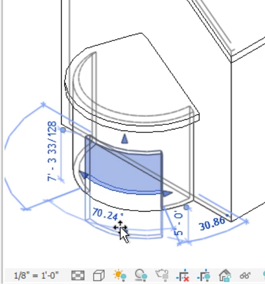 Creating openings in the building model | Autodesk