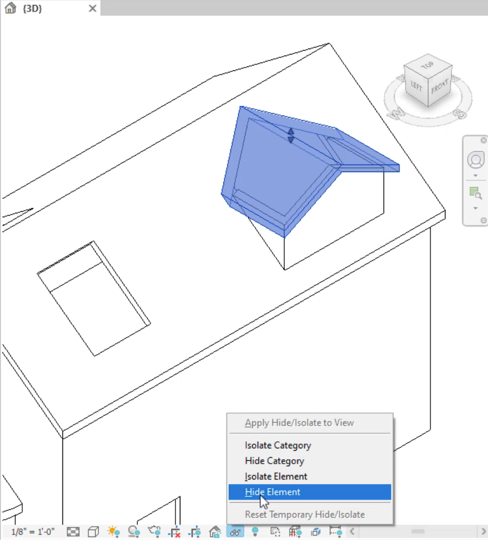 Creating openings in the building model | Autodesk